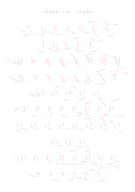 Nympha Luxurious Font - Lacre Type Foundry